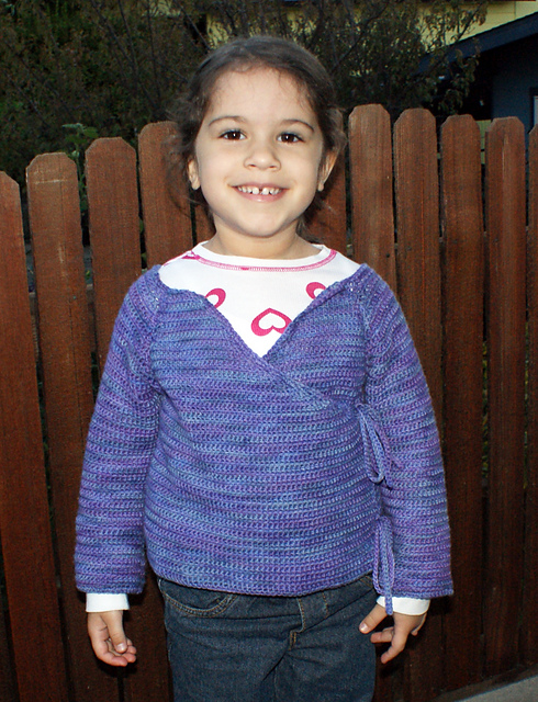 Ravelry: Sweet Promises Child Crochet Sweater pattern by Deja Joy