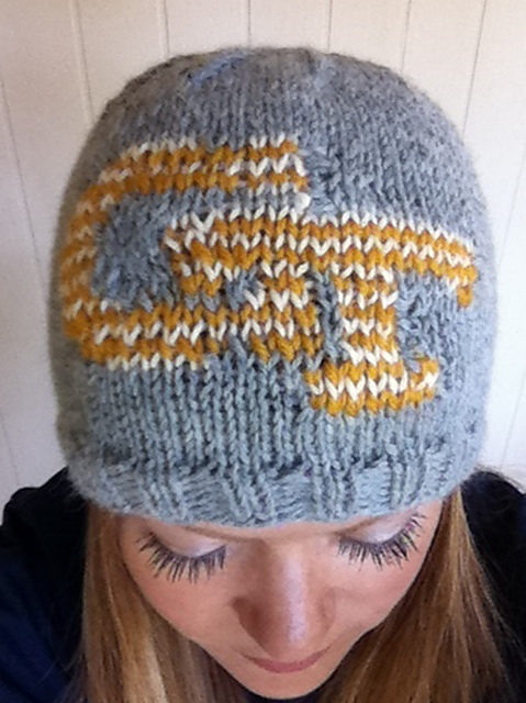 Ravelry: Georgia Tech Team Spirit Beanie pattern by Diana Findley