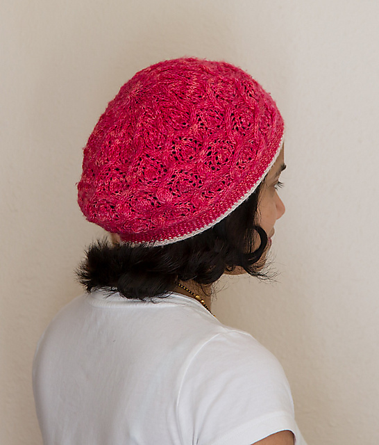 Ravelry: Nymphaea Lace Beret pattern by Deepika