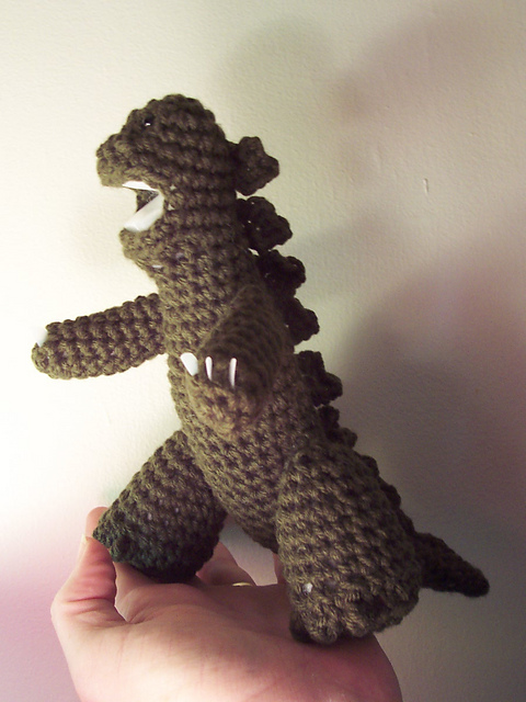 Ravelry: Godzilla Amigurumi pattern by Rob Northrup