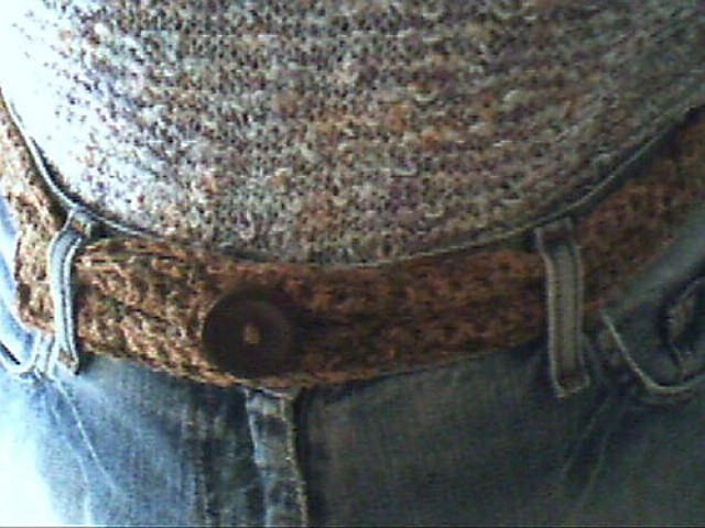 Ravelry: Buttonhole Belt pattern by Mel Pedley