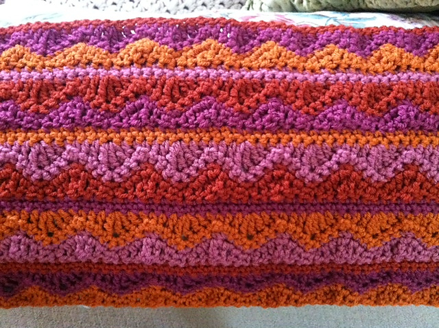 Ravelry: delighted40's Summer Mist Throw