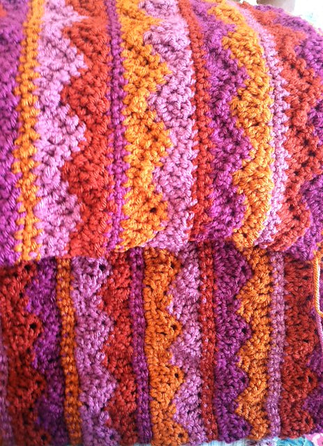 Ravelry: delighted40's Summer Mist Throw