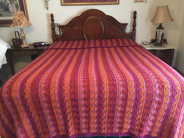Ravelry: delighted40's Summer Mist Throw