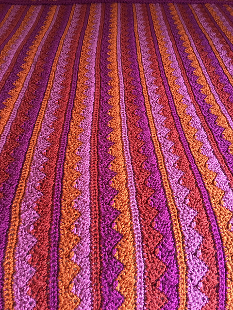 Ravelry: delighted40's Summer Mist Throw