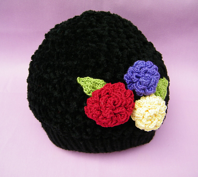 Ravelry: Children's Flower Hat pattern by Cynthia (Cindy) Harris