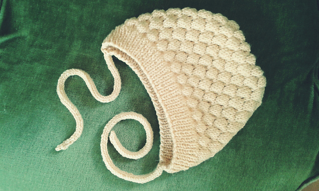 Ravelry: Bobble-Texture Baby Hat pattern by Vintage