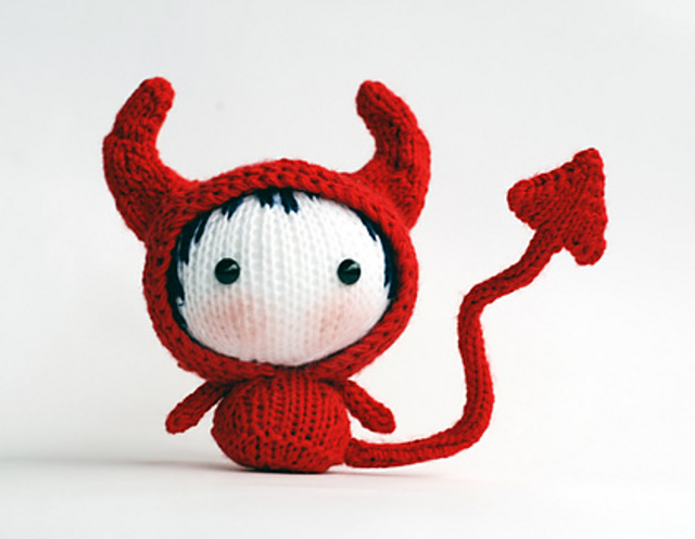 Ravelry: Red Devil Doll. Toy from the Tanoshi series. pattern by ...