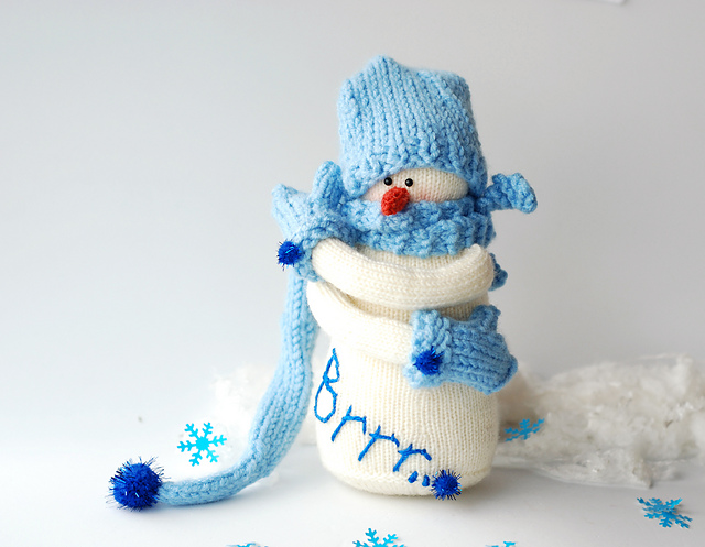 Ravelry: Snowman Brrr... pattern by Tatyana Korobkova