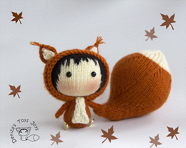 Ravelry: Terracotta Squirrel Doll with removable tail. pattern by ...
