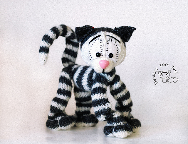 Ravelry: Playful Tabby cat pattern by Tatyana Korobkova