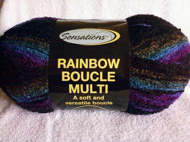 Ravelry: Jo-Ann Sensations Rainbow Boucle Multi