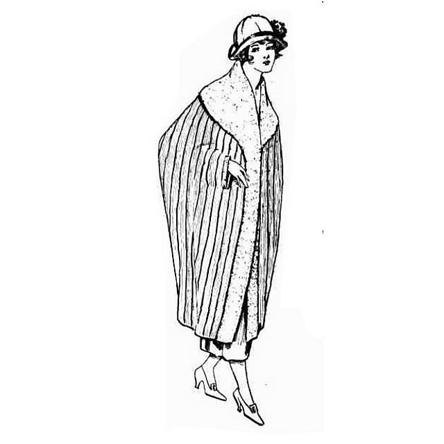 Ravelry: A Two-Colour Cape pattern by Sydney Mail