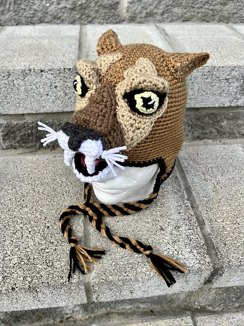 Ravelry: Cougar Hat pattern by Desert Diamond Crochet