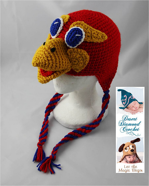 Ravelry: 049 KU Jayhawks pattern by Desert Diamond Crochet