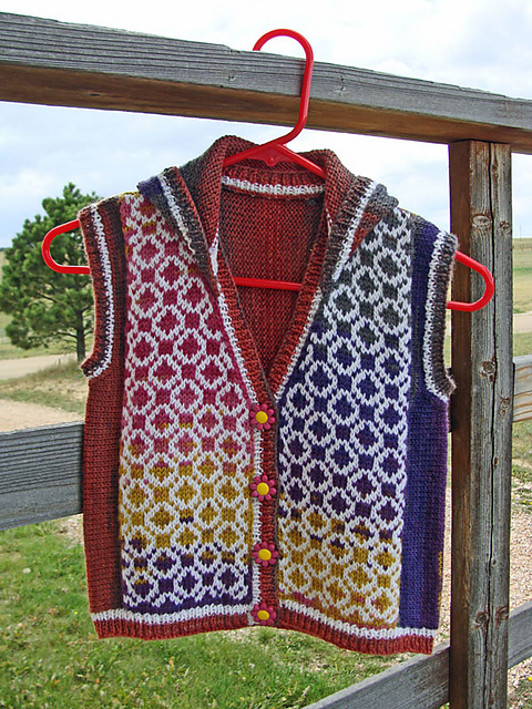 Ravelry: Jile Vest pattern by Jean Clement