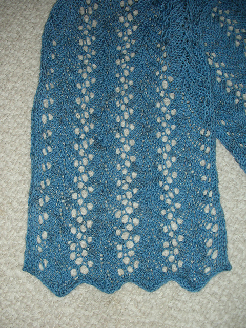 Ravelry: Vine Stitch Lace Scarf pattern by Janice Weinstein