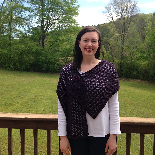 Ravelry: Blackberry Ridge Wrap pattern by Janice Weinstein