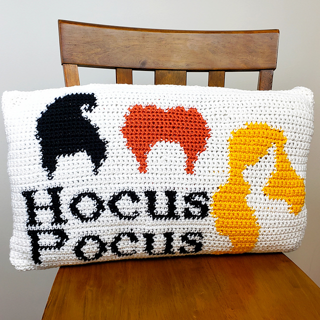 Ravelry: Hocus Pocus Pillow pattern by Designs by Key