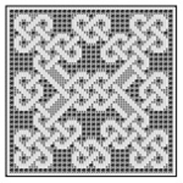 Ravelry: Celtic Square for Filet Crochet - 003 pattern by Devorgilla's ...
