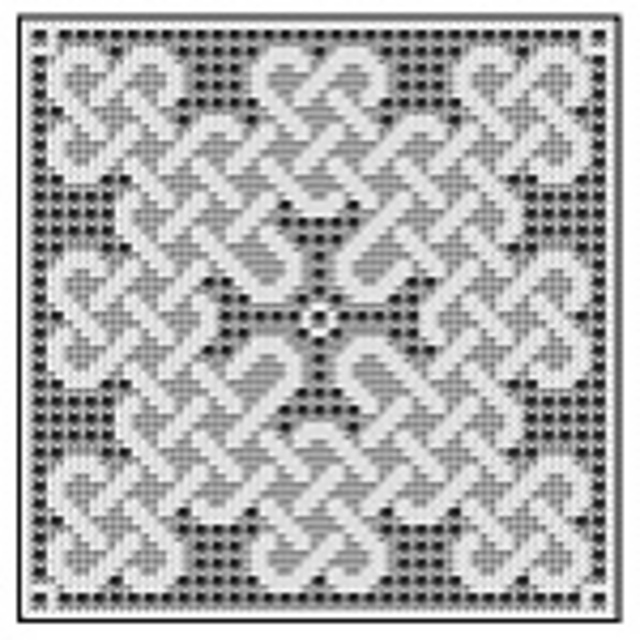 Ravelry: Celtic Square for Filet Crochet - 007 pattern by Devorgilla's ...
