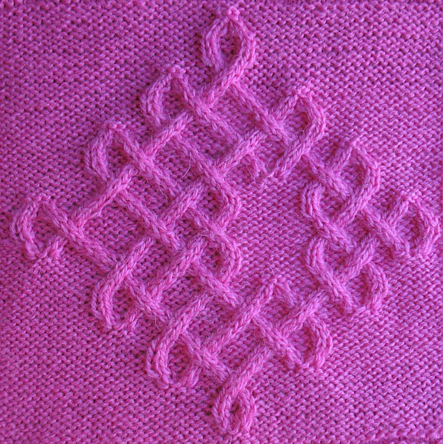 Ravelry: Celtic Diamond (#42) pattern by Devorgilla's Knitting ...