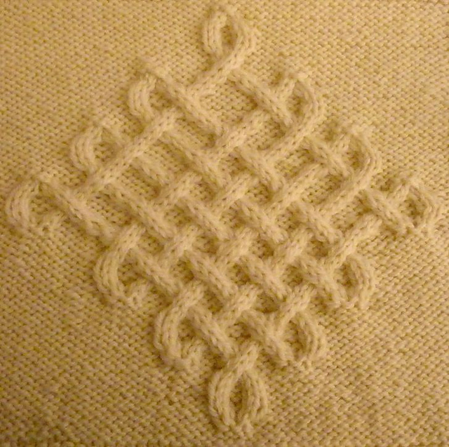 Ravelry: Celtic Diamond (#27) pattern by Devorgilla's Knitting ...