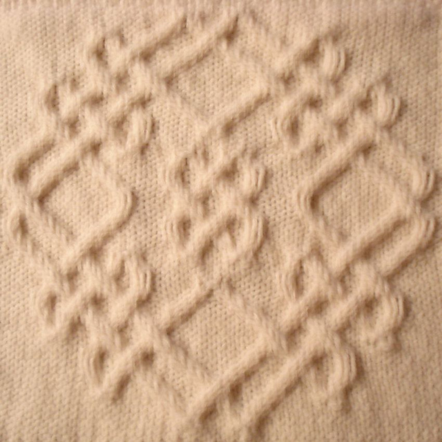 Ravelry: Celtic Diamond (#24) pattern by Devorgilla's Knitting ...