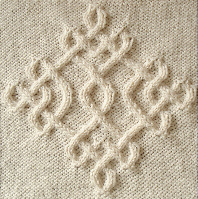 Ravelry: Celtic Diamond (#22) pattern by Devorgilla's Knitting ...