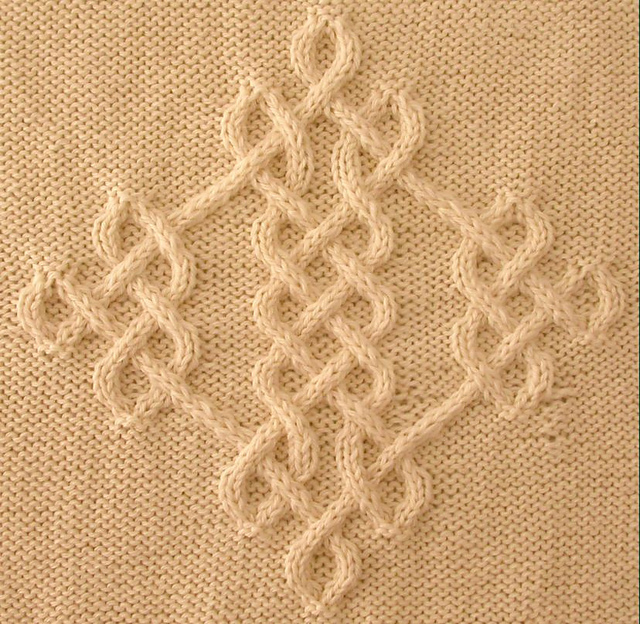 Ravelry: Celtic Diamond (#02) pattern by Devorgilla's Knitting ...