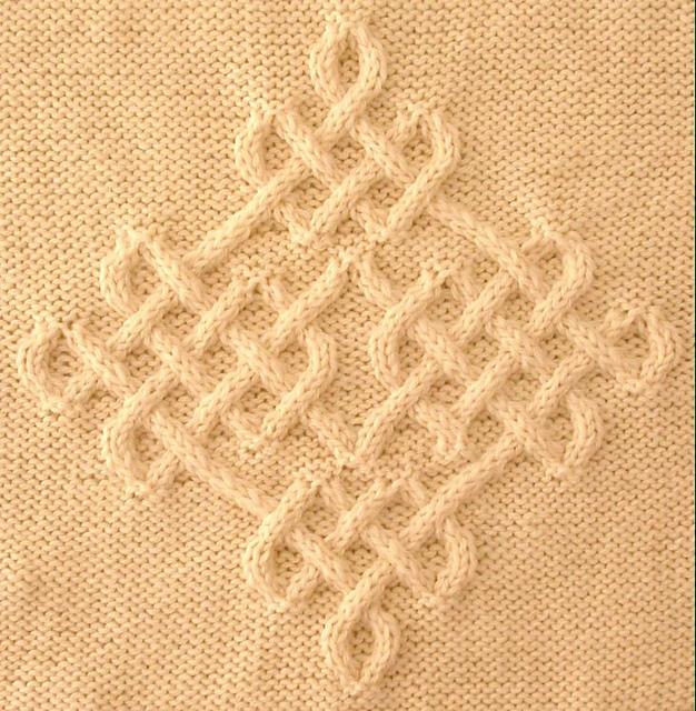 Ravelry: Celtic Diamond (#01) pattern by Devorgilla's Knitting ...