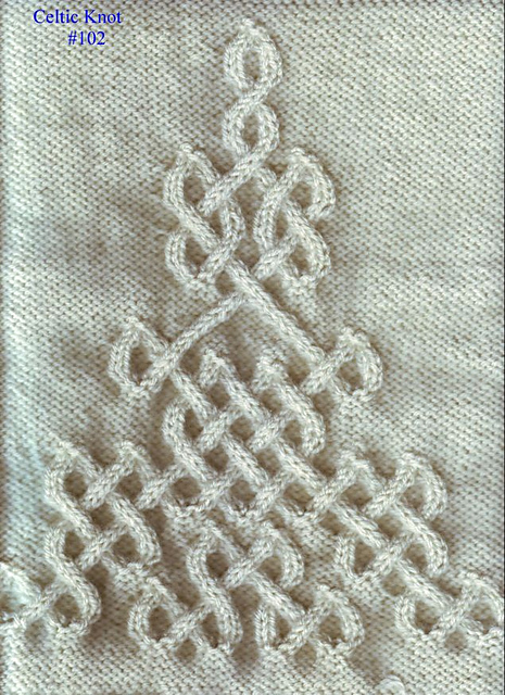 Ravelry: Celtic Motif (knot #102) pattern by Devorgilla's Knitting ...