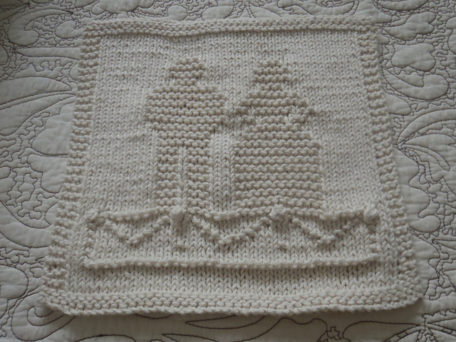 Ravelry: Wedding Cake Topper pattern by Louise Sarrazin