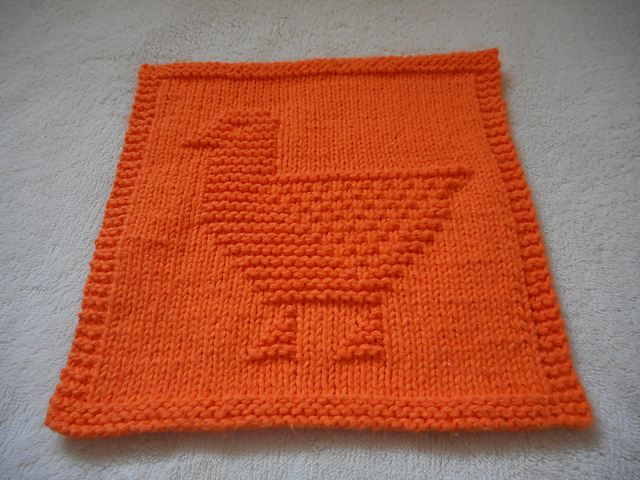 Ravelry: Quilter's Duck Dishcloth pattern by Louise Sarrazin