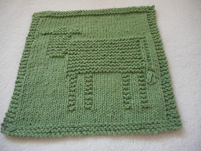 Ravelry: Quilter's Cow Dishcloth pattern by Louise Sarrazin