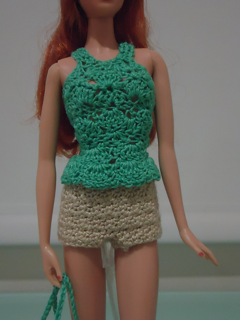 Ravelry: Barbie Peplum Tank Top pattern by Dez Alyxander
