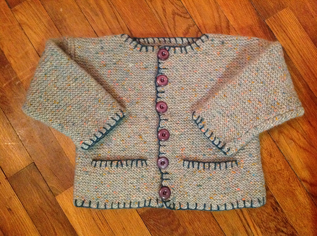 Ravelry: Garter Stitch Jacket with Hat and Bootees pattern by Debbie Bliss