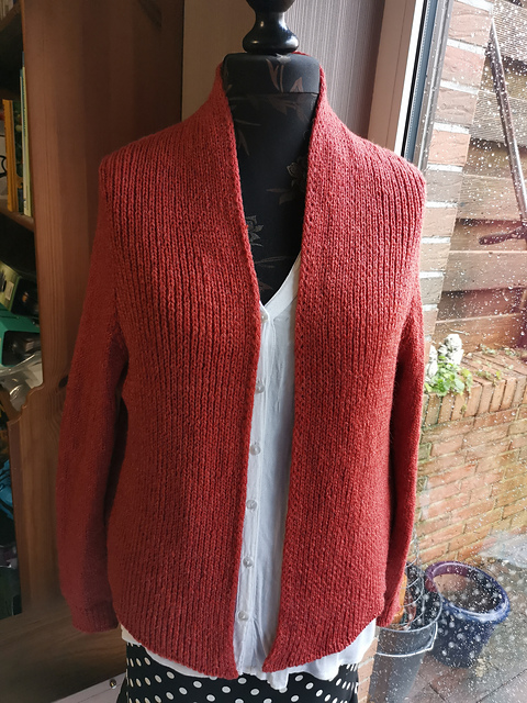 Ravelry: dieErnstFamily's Rebel cardigan