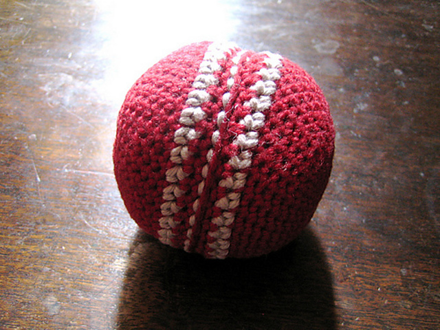 Ravelry: Cricket Ball pattern by Tara Spinks