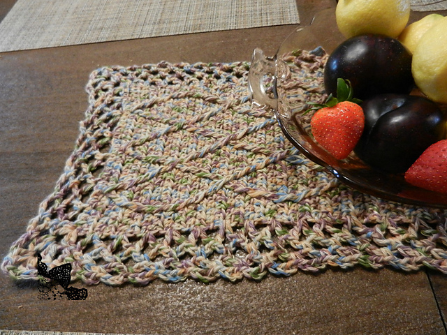 Ravelry: Rustic Table Scarf pattern by Julia Schwartz