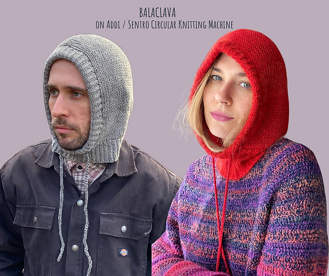 Ravelry: Balaclava on Addi/Sentro pattern by Dilyana Marinova