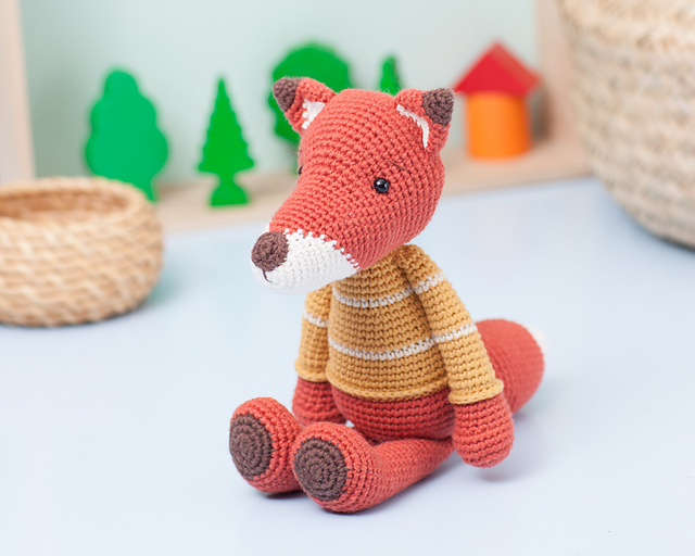 Ravelry: Teo the fox pattern by Diminu - Aintzine Ortiz