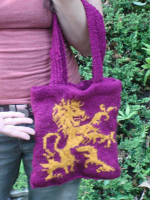 Ravelry: Heraldic Lion Chart pattern by Kim Brody Salazar