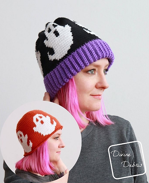 Ravelry: Glenda Ghost Beanie pattern by Divine Debris