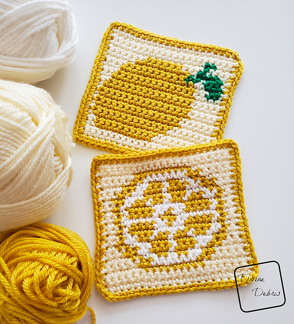 Ravelry: Cute Lemon Squares pattern by Divine Debris