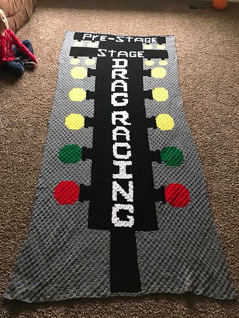 Ravelry: Drag Racing Tree Graph pattern by Deanne's Designs