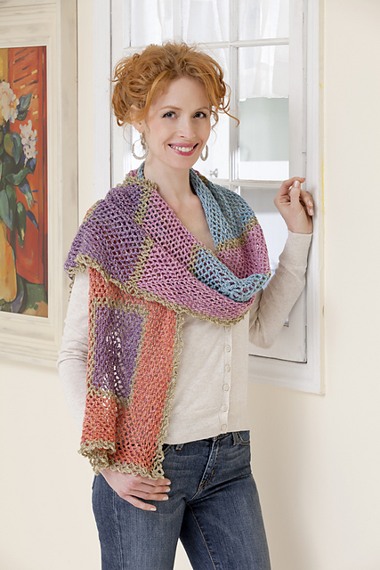 Ravelry: Wrap Me Shawl pattern by Ann Regis
