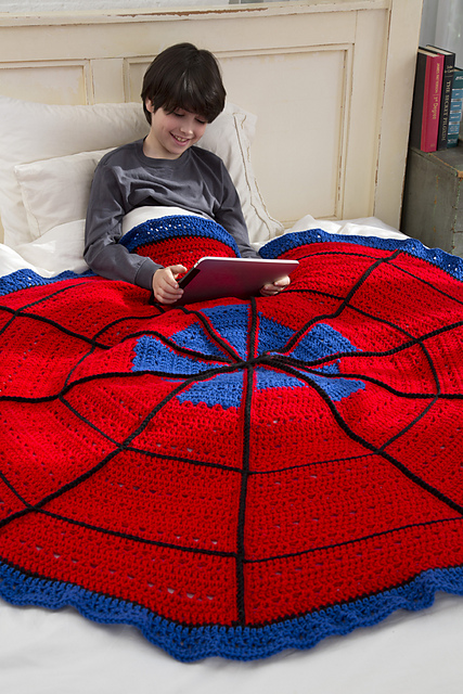 Ravelry: Spider Web Throw pattern by Ellen Gormley