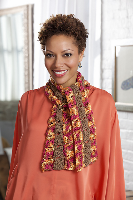 Ravelry: Autumn Fall Scarf pattern by Erika and Monika Simmons