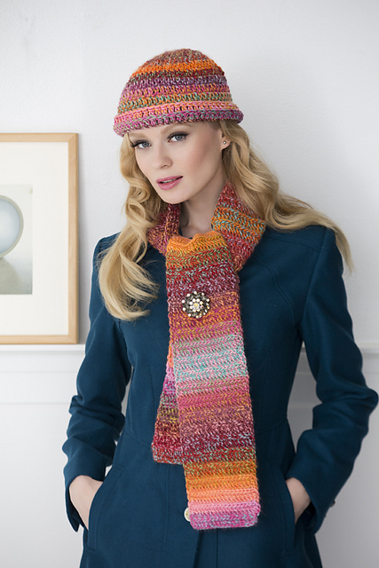 Ravelry: Igloo Snail Hat & Scarf pattern by Linda Dean